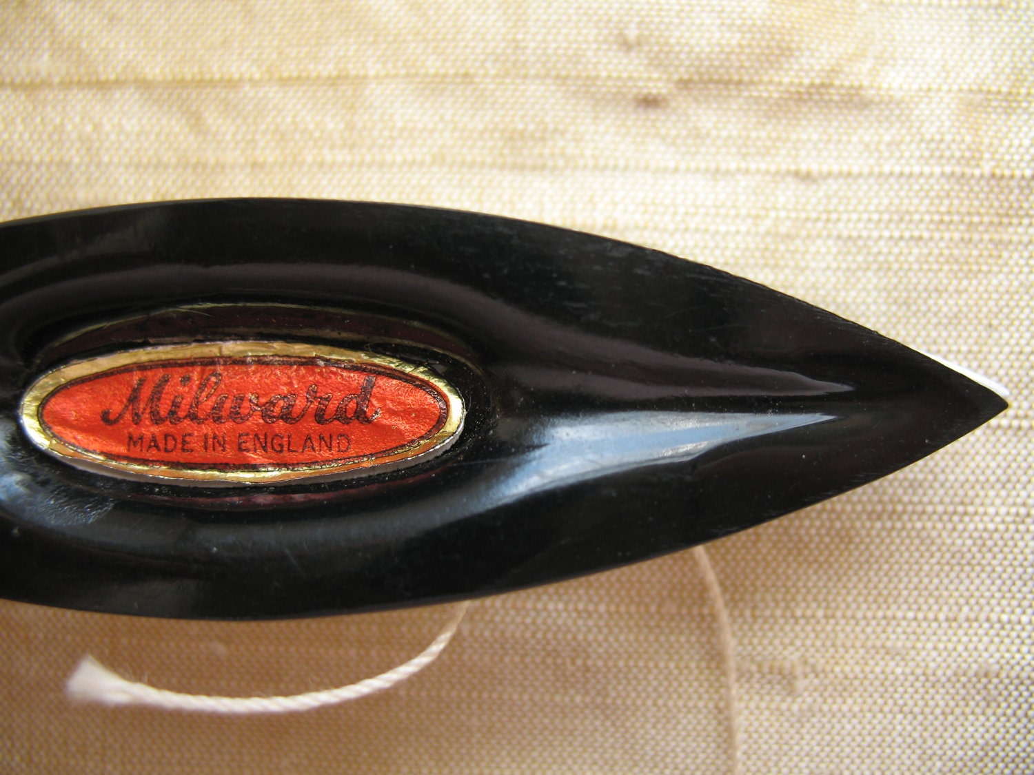 Fabulous Milward Tatting Shuttle With Original Label Just over
