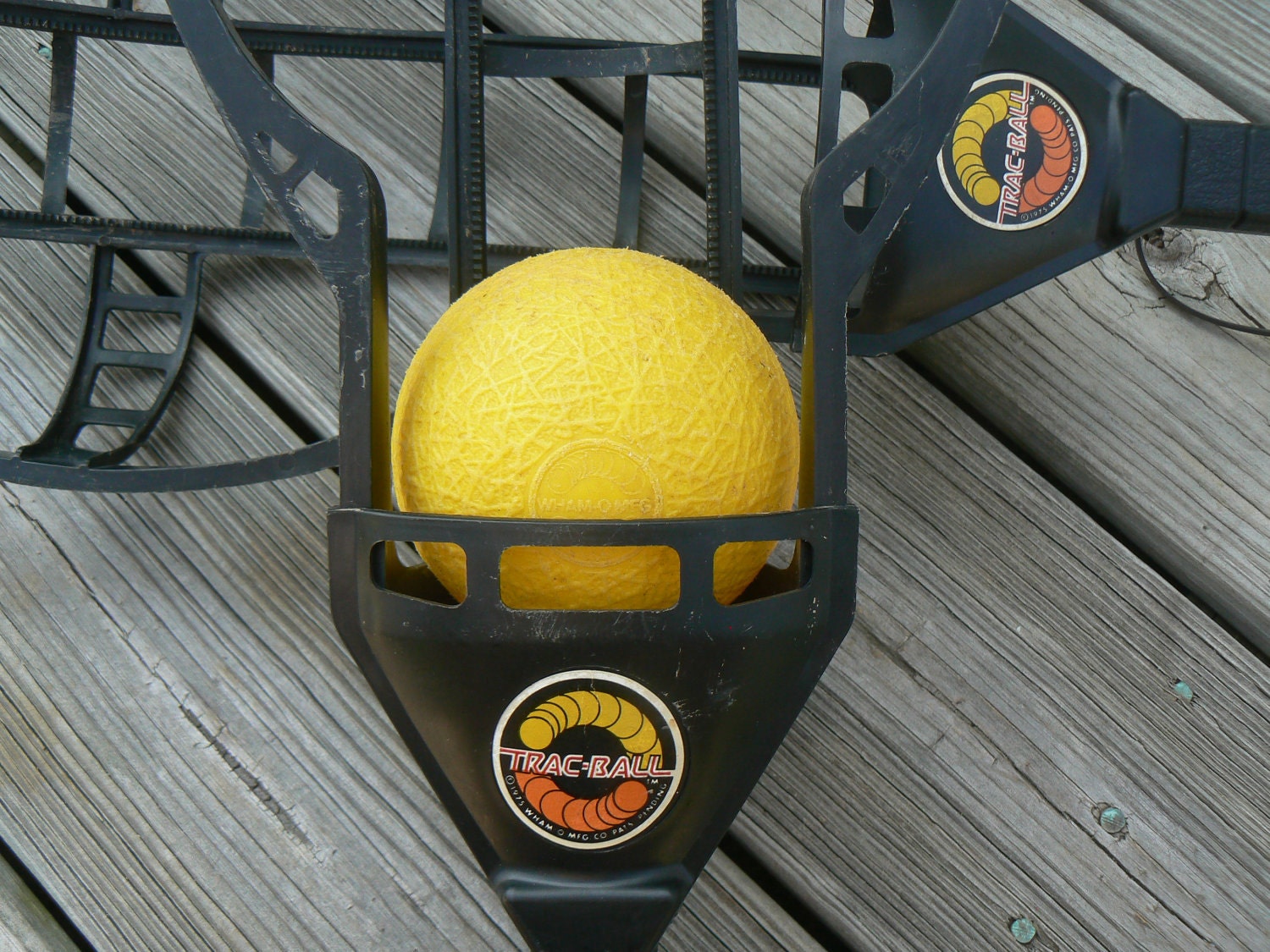 SALE WHAM-O Trac Ball 1970's Outdoor Fun Game With Box