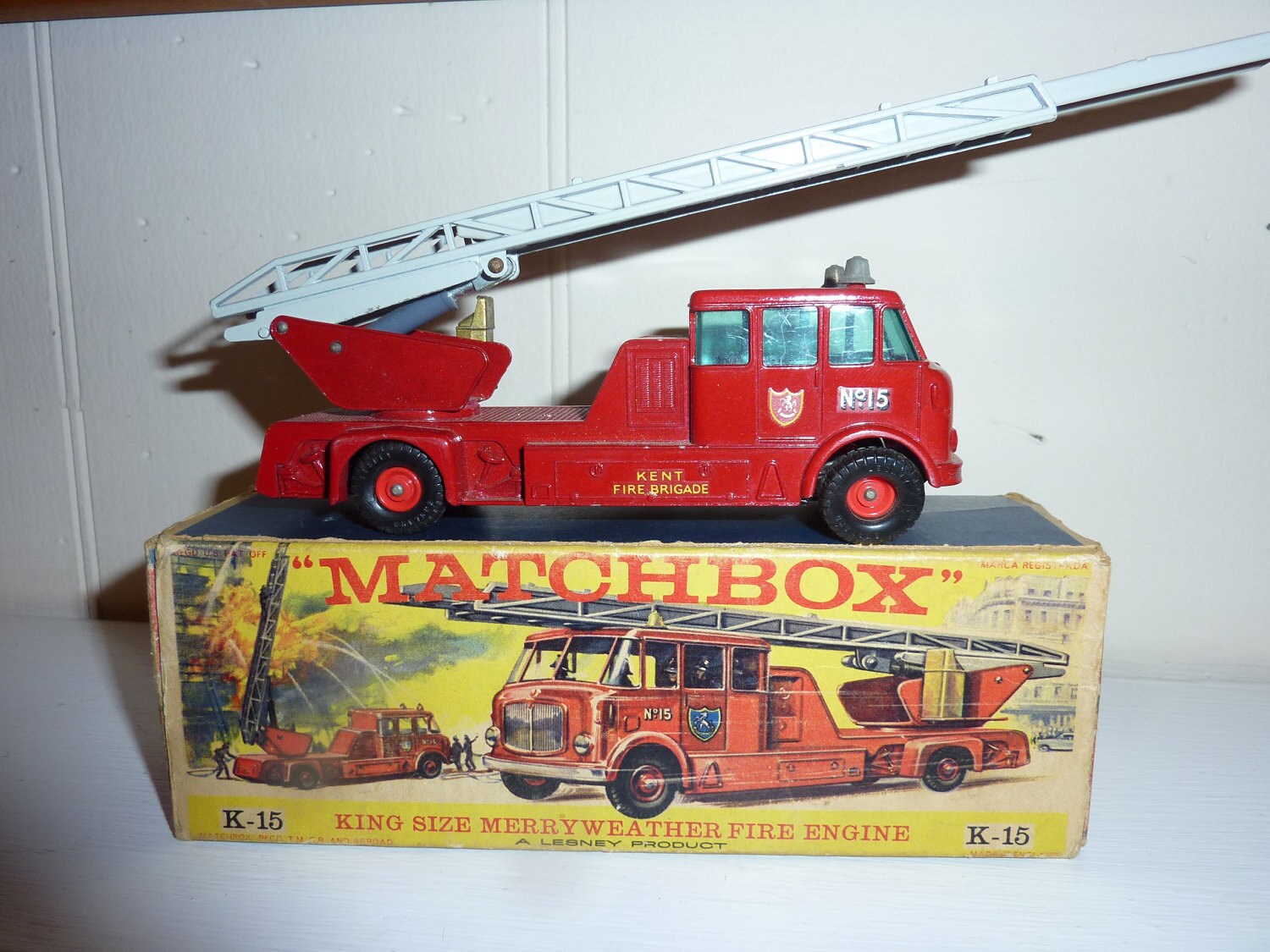Merryweather Fire Engine K-15 Matchbox Series