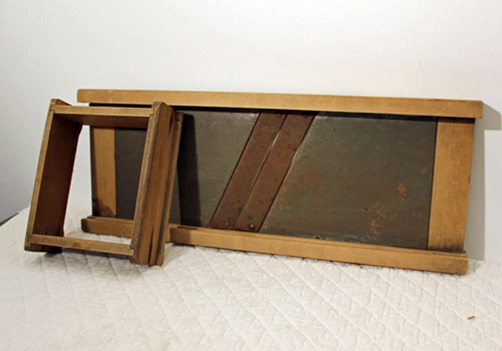 Antique Primitive Wooden Cabbage / Kraut Cutter / Slicer