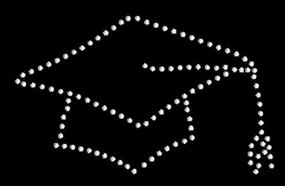 Rhinestone Graduation Caps