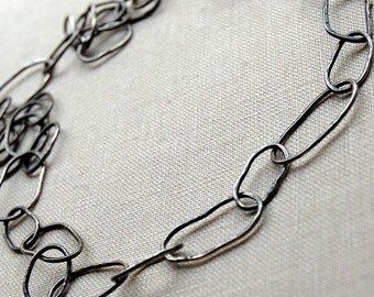Popular items for hand forged necklace on Etsy