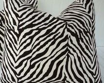 Popular items for zebra throw pillow on Etsy