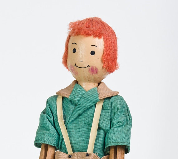 1930s Schoenhut Pinn Family Doll Harry