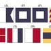 Printable Nautical Signal Flag Banner Letters