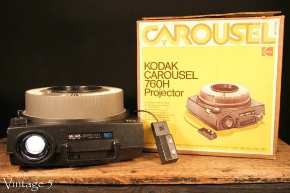 1970's Kodak Slide Projector 760H