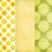 Digital Scrapbook Paper Pack Summer Citrus 12 x
