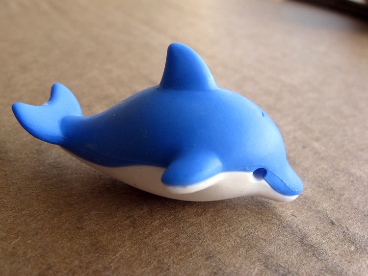 Jumping dolphin Flexible silicone NON Food Safe mold by Moldstuff