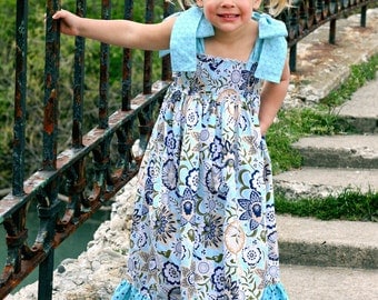 Hope's Hi-Low Dress PDF Pattern Sizes 6/12m to 8 Girls