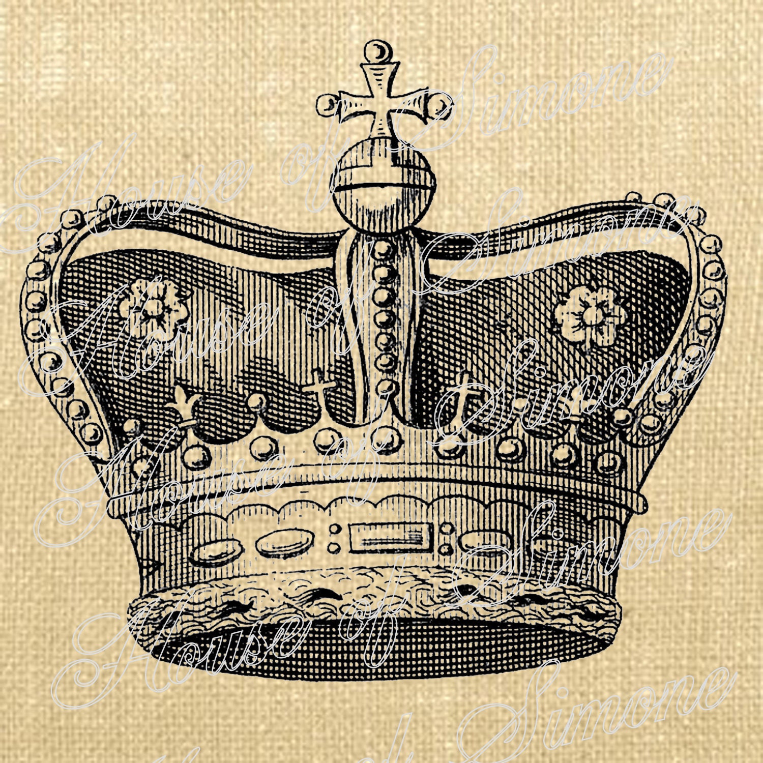 Regal Cross King Crown Royal Vintage Download Graphic Image