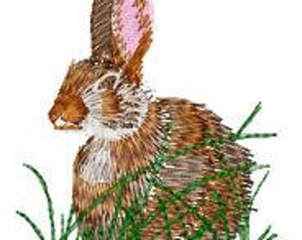 Popular items for rabbit embroidery on Etsy