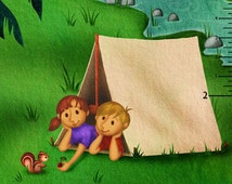 Popular items for camping scene on Etsy