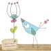 Birdie Num Nums Digital Clipart Set Cute by CollectiveCreation