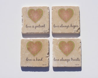 Popular items for love scripture on Etsy