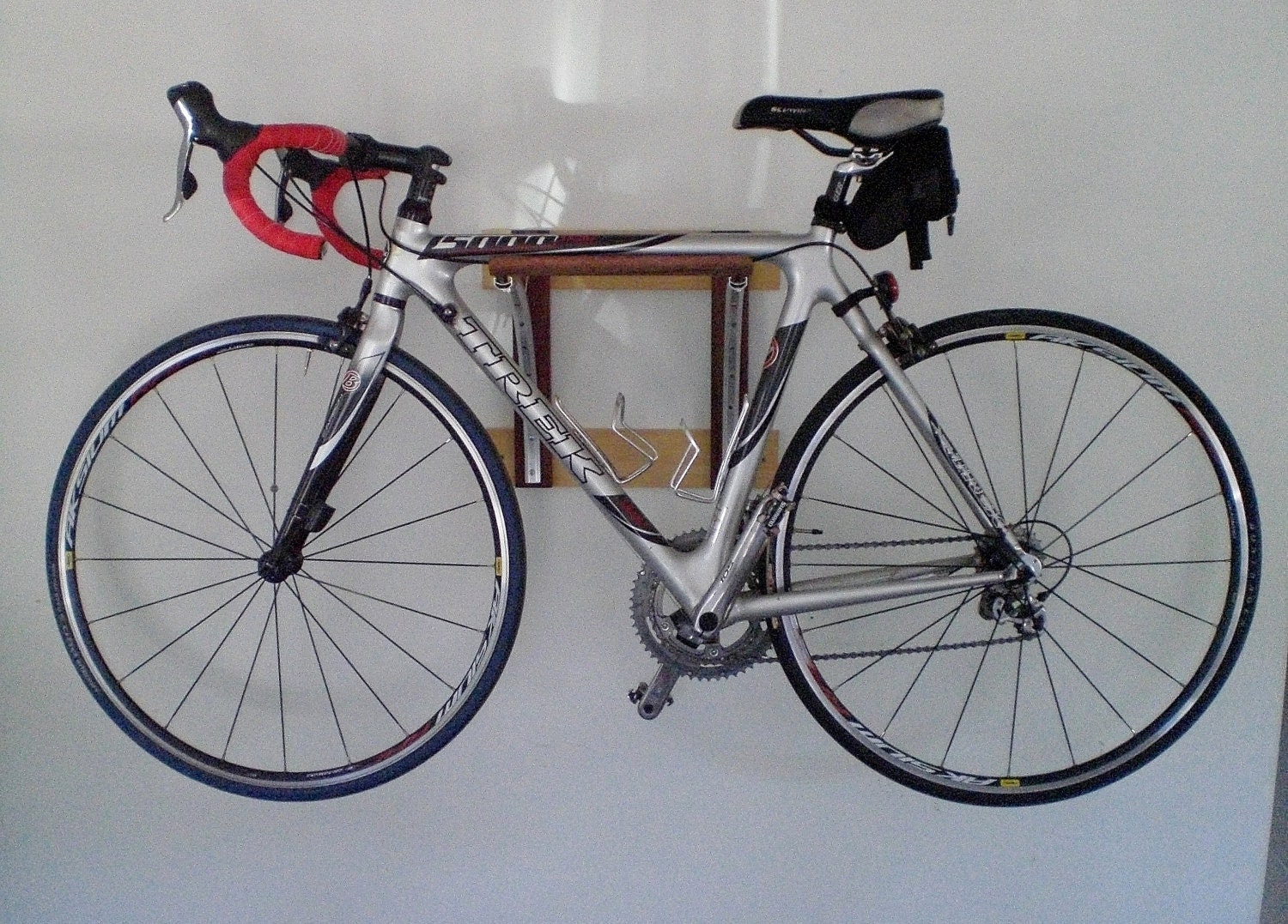 Bicycle Rack Reclaimed Wood and Recycled by Winterwomandesigns