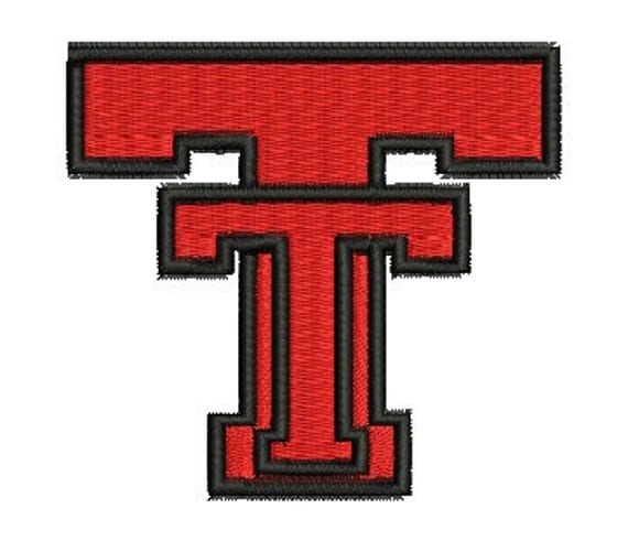 Texas Tech Machine Embroidery Pattern