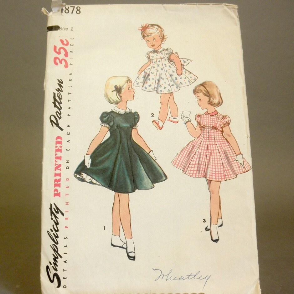 Little Girl Vintage Dress Free Pattern at Deon Jackson blog