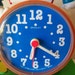 Smurf Talking Clock Talking Alarm Clock Wind Up Clock with