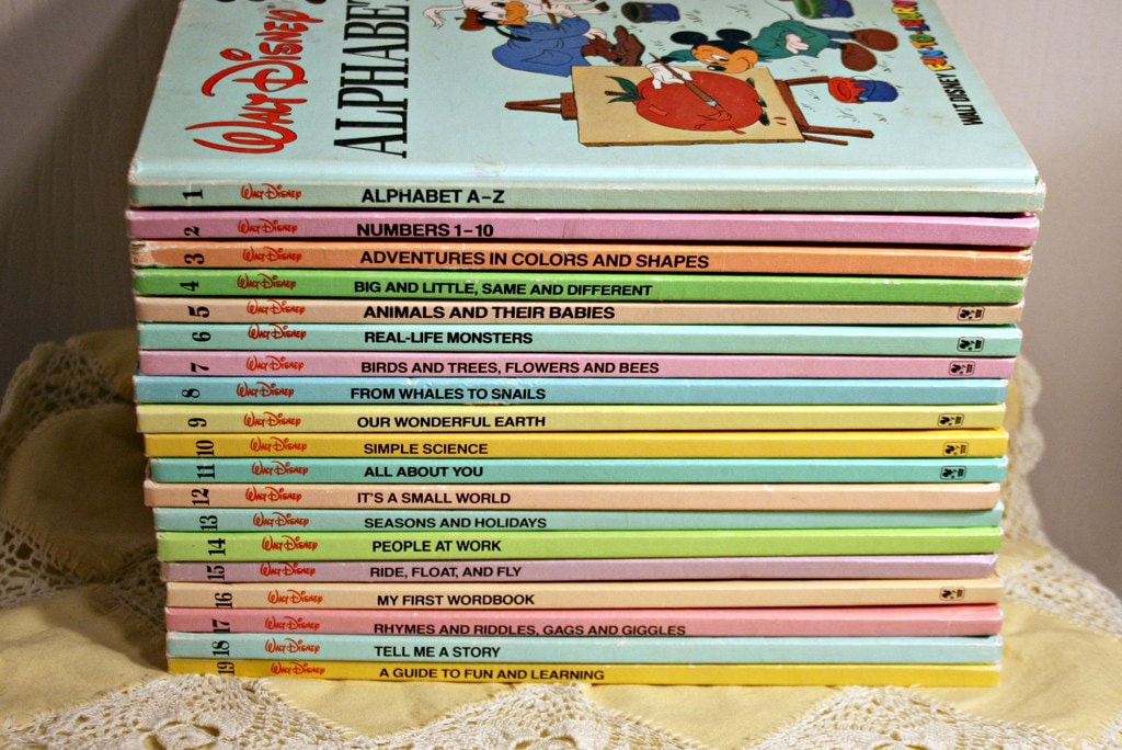 Walt Disney Fun To Learn Library Complete Set Volumes 1-19