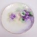 Vintage Bavaria Plate Royal Crown Tilly Flowered Violets