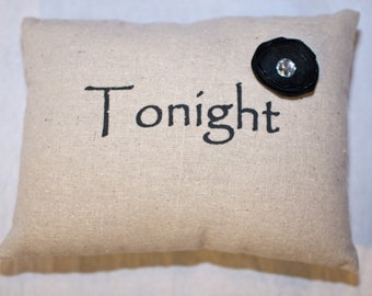 Items similar to TONIGHT / NOT TONIGHT Yellow Poppy recycled felt ...