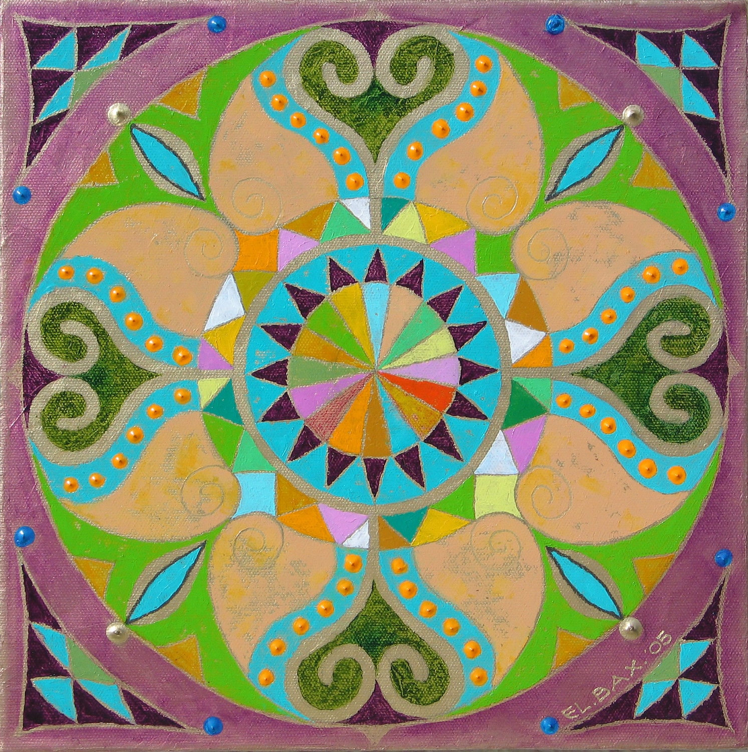 Mandala Art PRINT abstract print Mandala print wall art