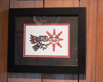 Tlingit raven | Etsy