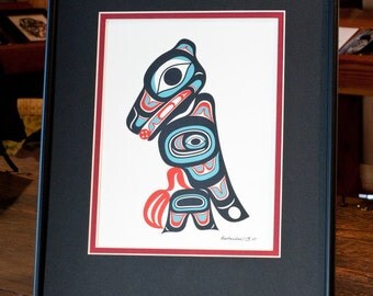 Tlingit raven | Etsy