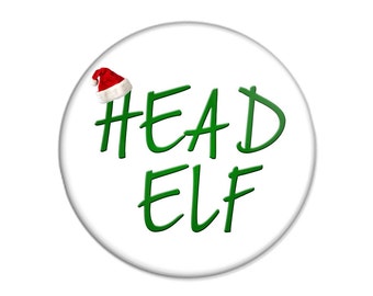 Christmas elf head | Etsy