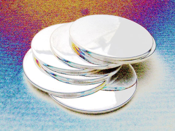 3/8 Inch 20 Gauge STERLING SILVER Discs Hand Stamping DISCS Metal ...