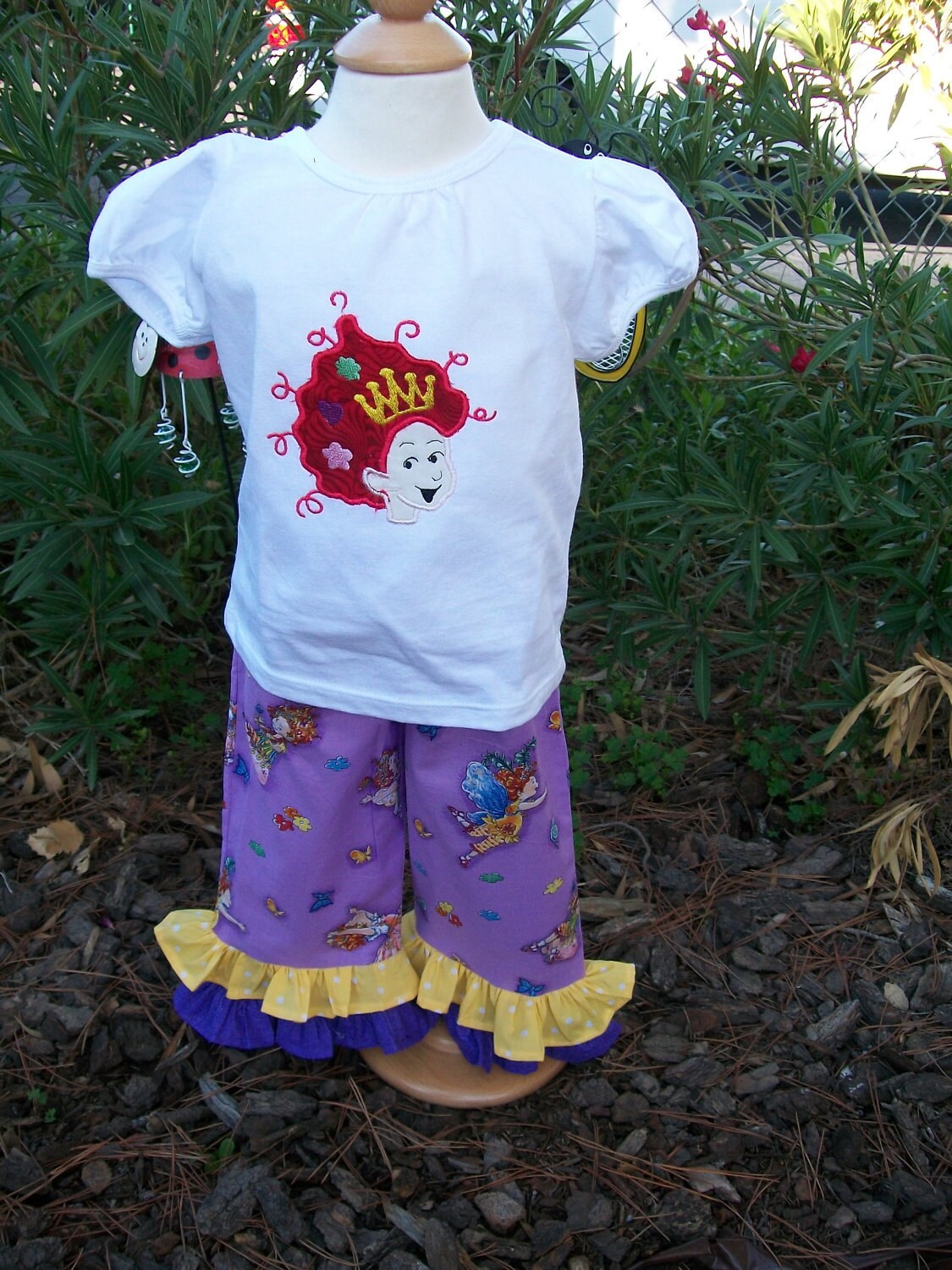 Fancy Nancy Shirt and Ruffle Pants Outfit Fancy Nancy