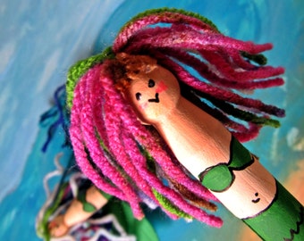 Clothespin doll | Etsy