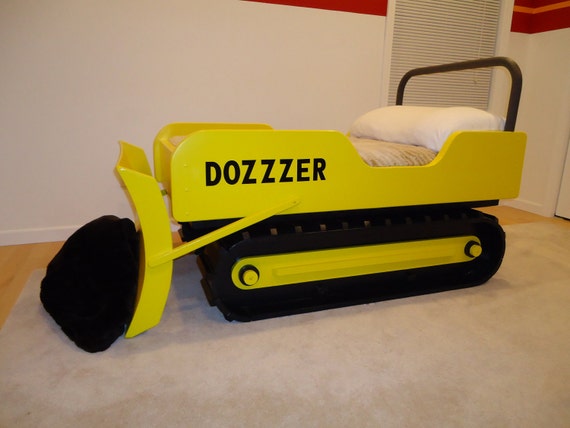 Items similar to BULLDOZER BED on Etsy