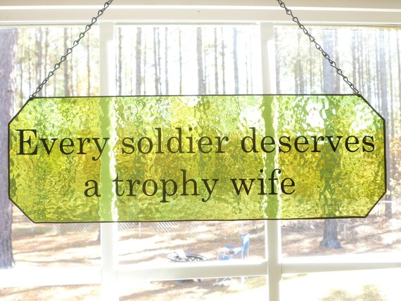 Stained Glass Sign by TheLastUnicornStudio on Etsy