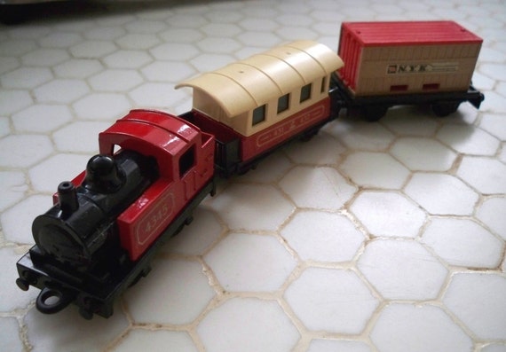 Matchbox Train Set from 1978 by Lesney made in England with