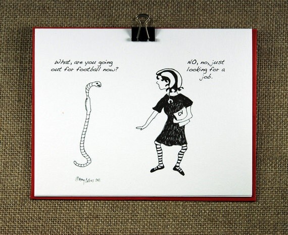 Items similar to Good Luck Job Hunting Greeting Card - new graduate ...