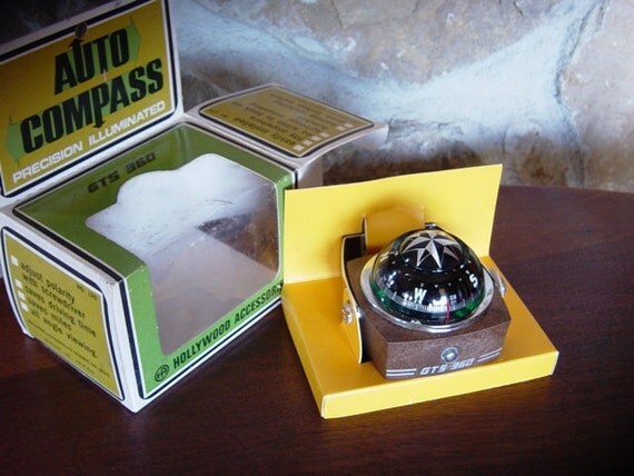 Auto Compass Classic Vintage Dashboard Accessory Car