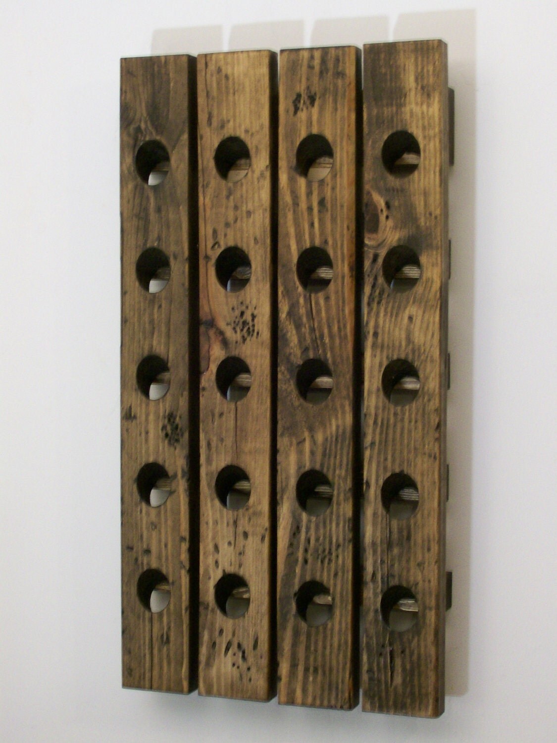 French Riddling Rack Distressed Wood Traditional by Wood4Decor