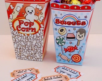 Movie night box | Etsy