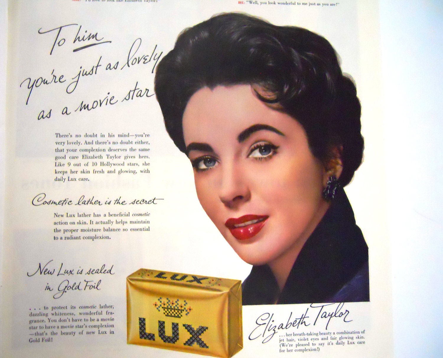 LUX.......9 out of 10 on Pinterest | Soaps, Toilets and Vintage Ads
