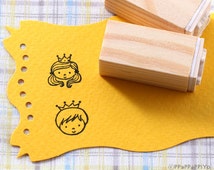 Unique crown rubber stamp related items | Etsy