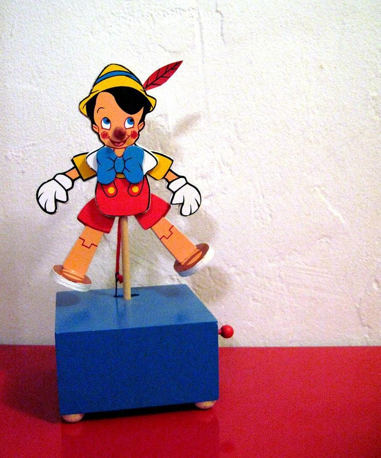 Disney Pinocchio music box by HarveysWorkshop on Etsy