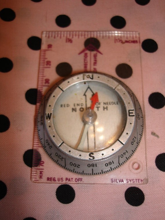 Silva System Vintage Old School Compasses by RelicsAntiques