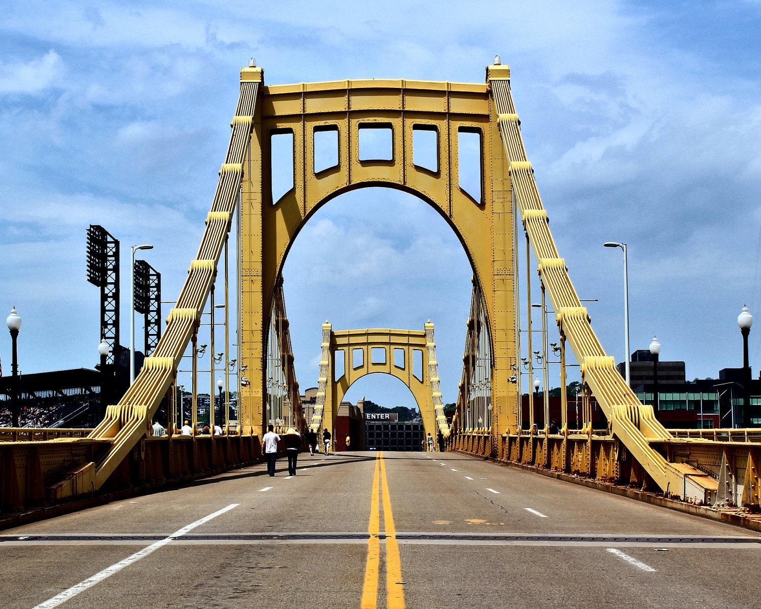Roberto Clemente Bridge Locks
