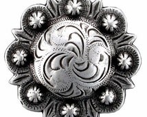 Popular items for silver conchos on Etsy