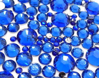 Popular items for blue rhinestones on Etsy