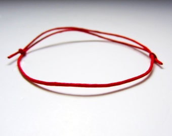 Anklet Red String Bracelet Red String of Fate Bracelet Evil Eye Anklets ...