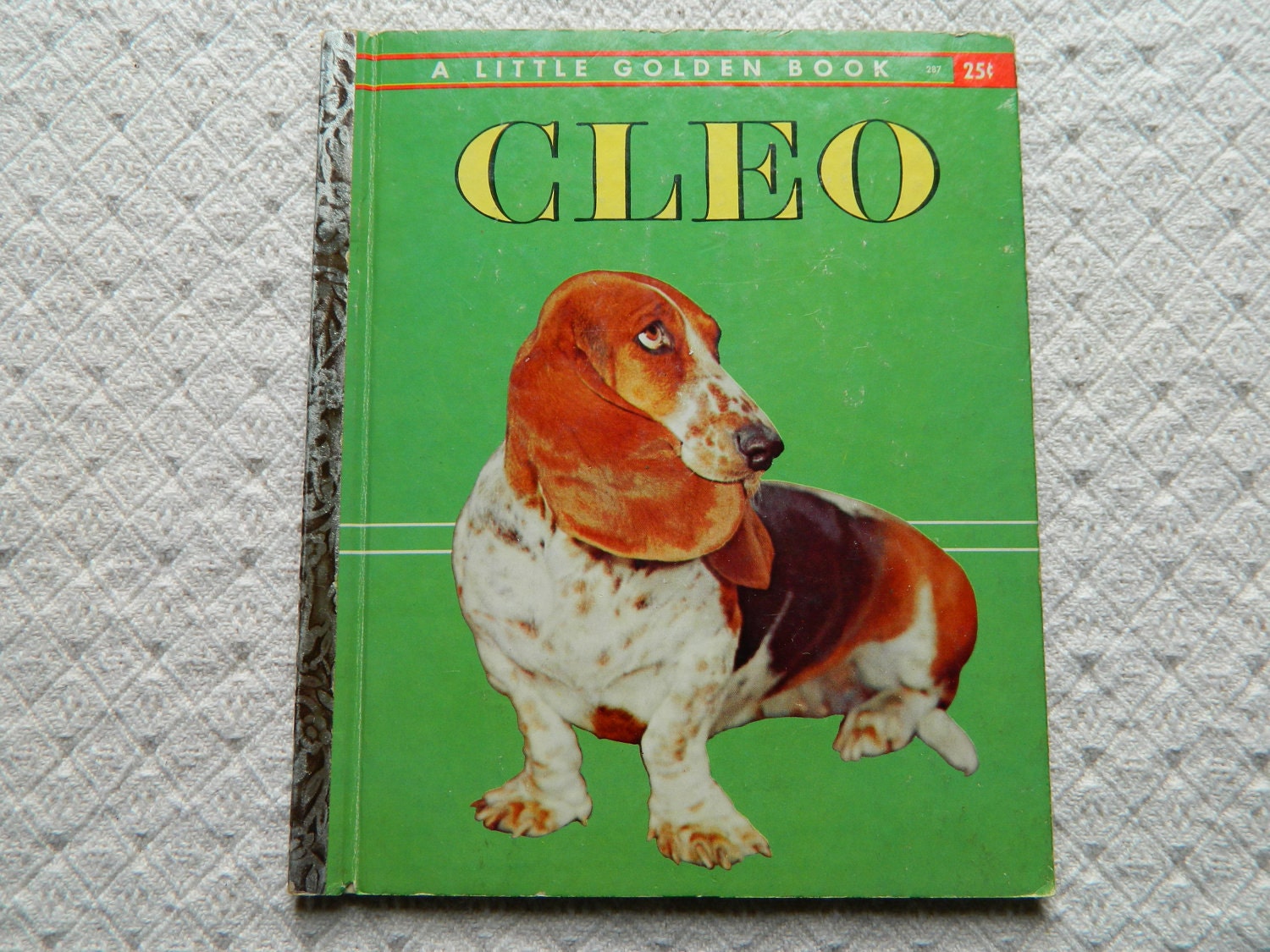 Vintage Little Golden Book CLEO 1957 C EditionVery Good