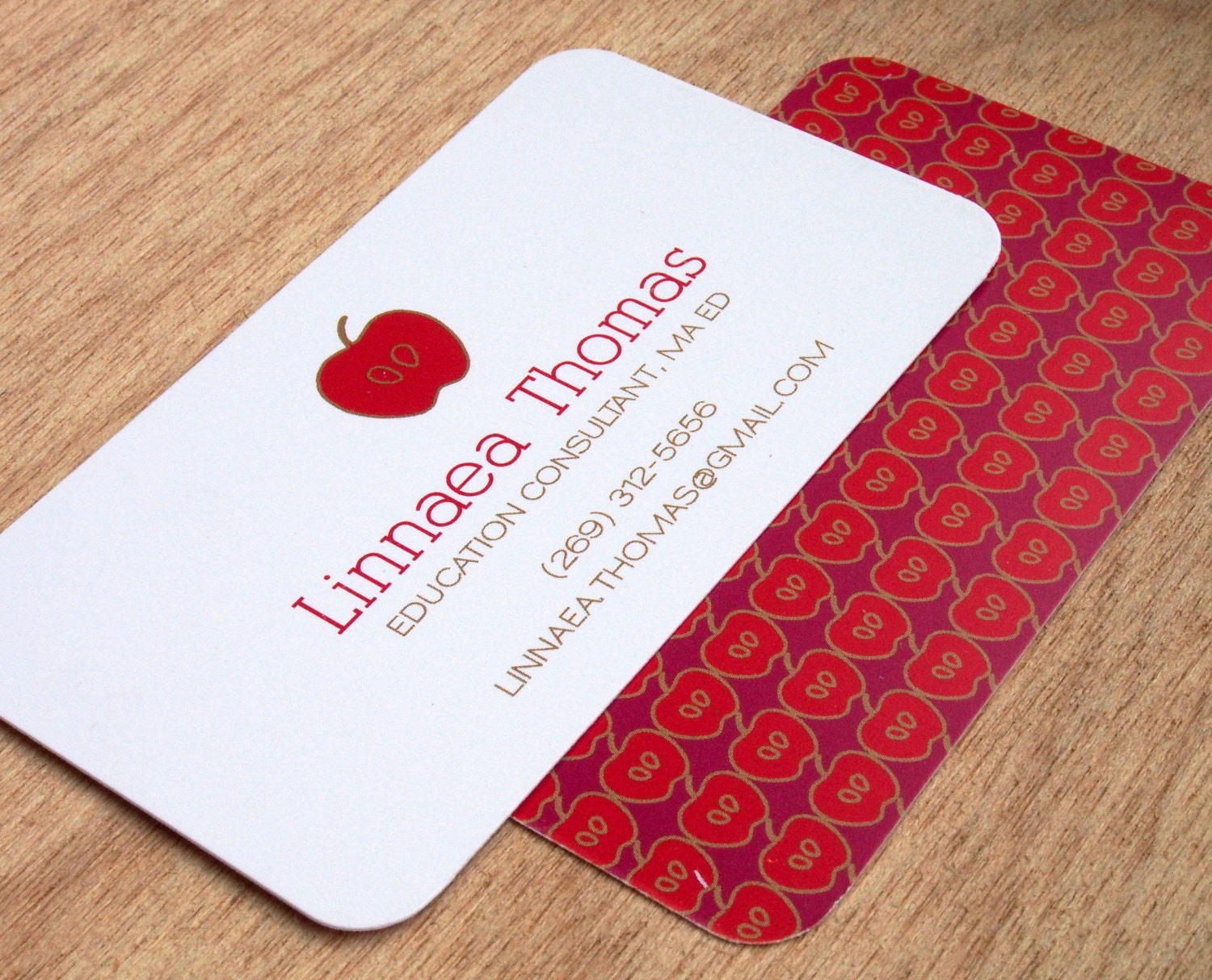 Teacher Business Card Calling Card Mommy Card Contact