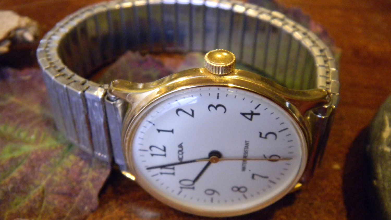 ACQUA wind up watch water resistant